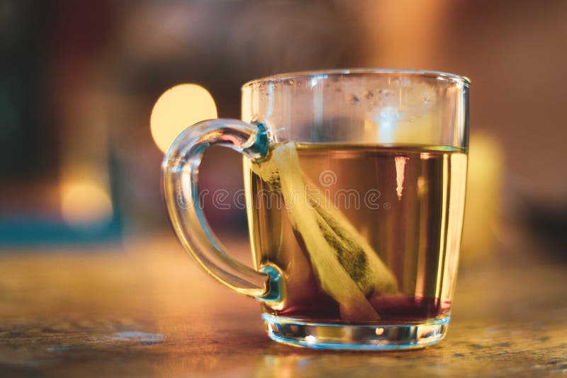 Green Tea in a cup stock photo. Image of black, antioxidant - 141468646