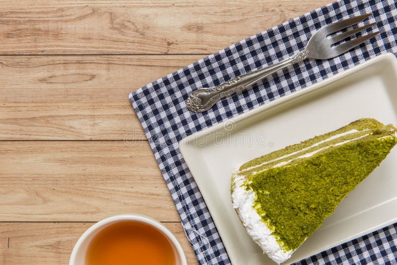 Green Tea Cake Background stock image. Image of dessert - 55417121