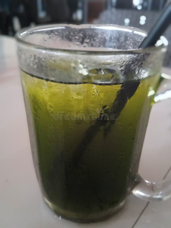 Green Tea, Green Tea Cool, Ice Tea, Glass Stock Photo - Image of green ...