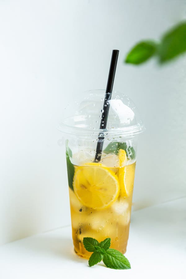 333 Iced Lemon Tea Plastic Cup Stock Photos - Free & Royalty-Free Stock ...