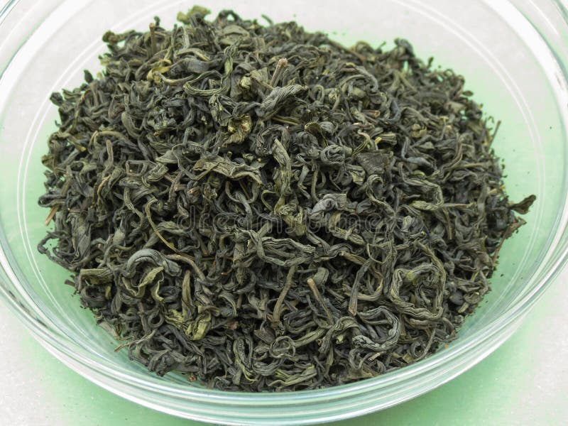 Green tea loose stock image. Image of glass, tree, britain - 79014231