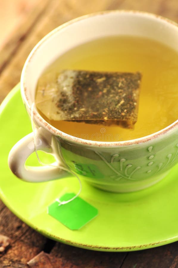 Green tea stock image. Image of teacup, healthy, liquid - 31054179