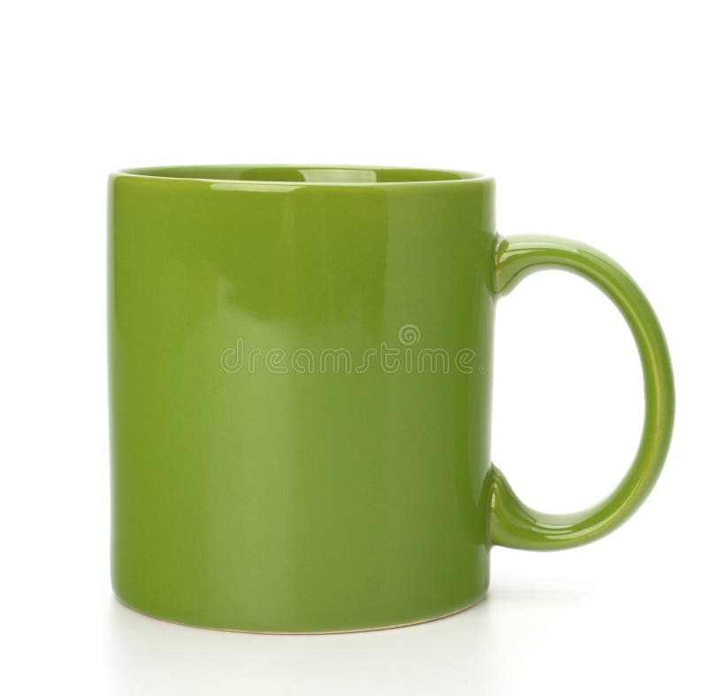 Green teacup stock photo. Image of pottery, kitchen, detail - 7410414