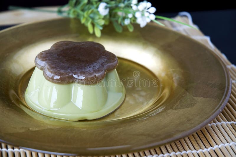 Pudding dessert stock photo. Image of sweet, gourmet - 29963818