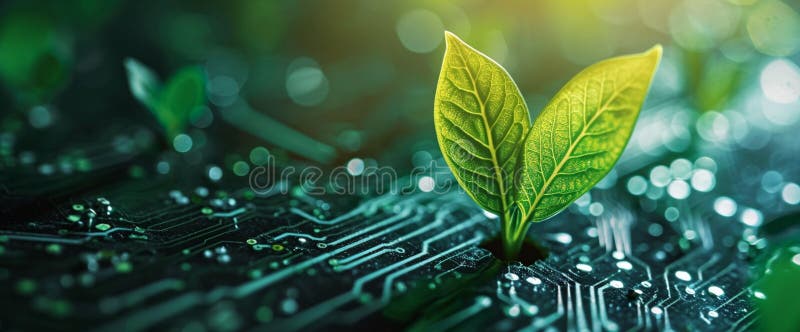 Green technology concept stock image. Image of technology - 304238011