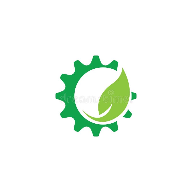 Green Technology Logo Icon Illustration Stock Vector - Illustration of ...