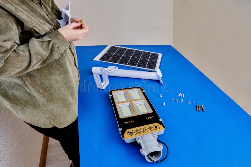 Green Technology, Solar Energy for Street Lighting on Private Plot ...