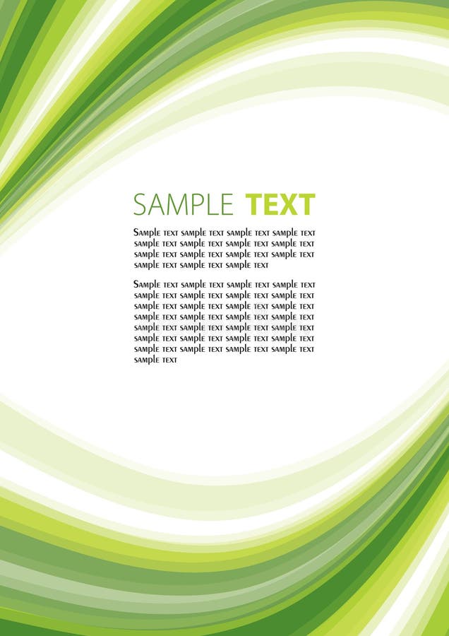 Green template stock vector. Illustration of abstract - 11553837
