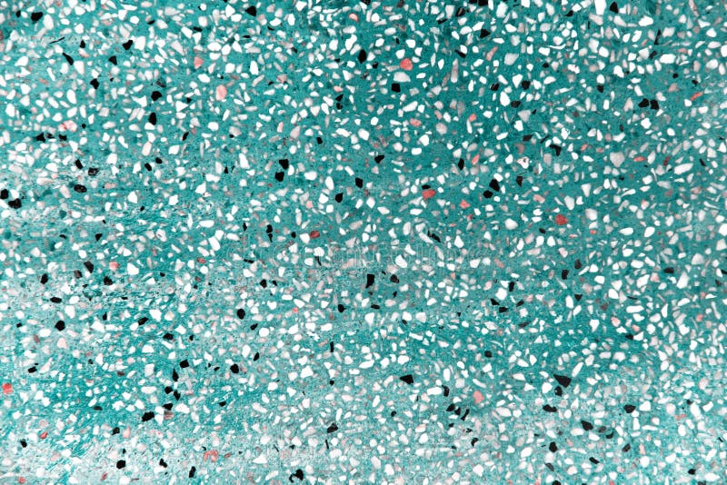 Green Terrazzo Seamless Pattern. Surface Texture of Decorative Granite ...