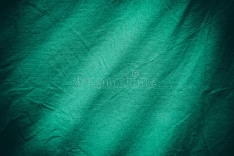 Green Textile Background or Texture Stock Photo - Image of crumpled ...