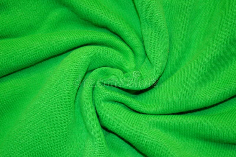 Green Textile Pattern As a Background. Green Material Texture on Fabric ...