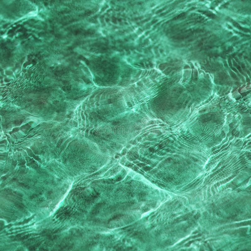 Green Texture by Sunlight on Water Surface Stock Image - Image of ...
