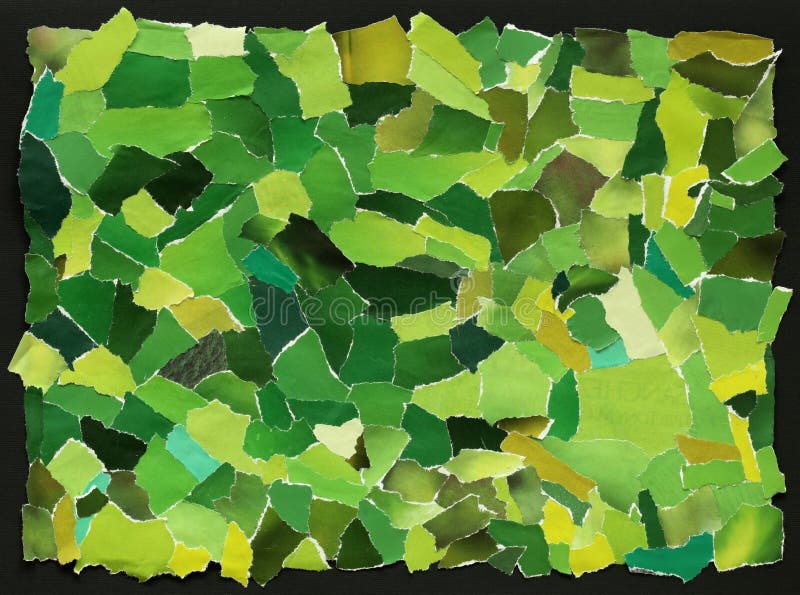 Green Texture of Torn Paper Stock Image - Image of break, arts: 41801485
