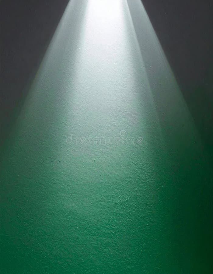 Green Textured Background with Dramatic Spotlight Stock Illustration ...