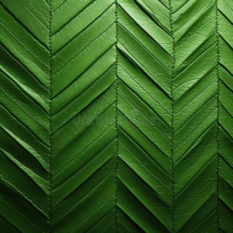Green Textured Herringbone Pattern Creates Interesting Visual Effect ...