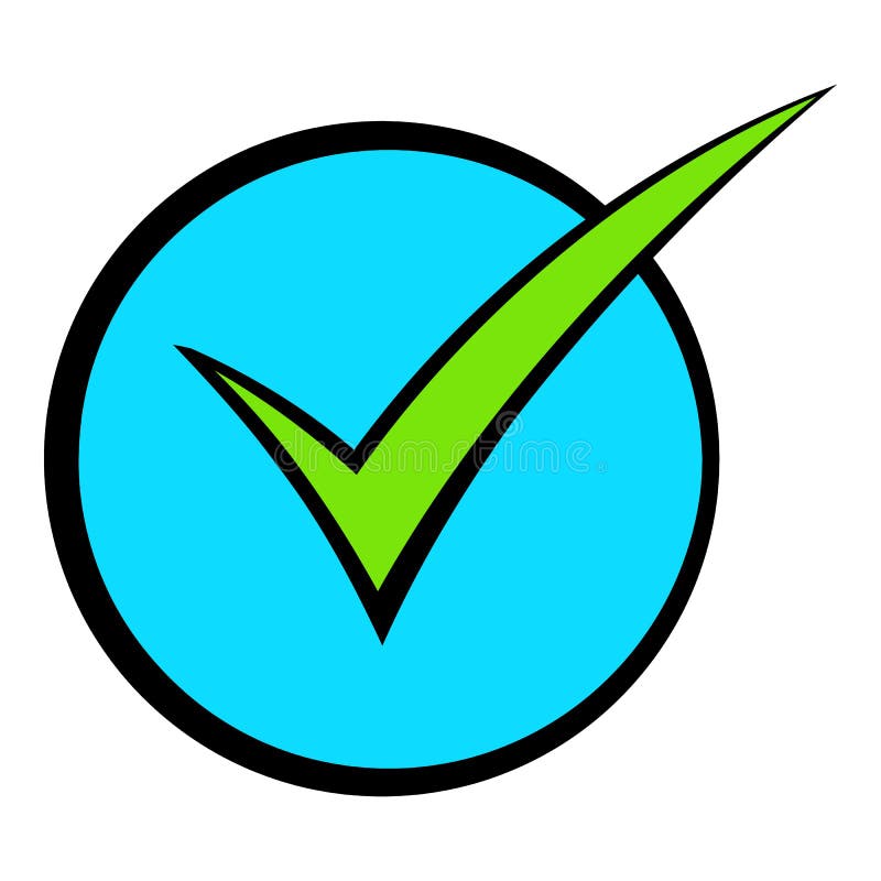 Green Check Mark Icon Cartoon Style Stock Illustrations – 482 Green ...