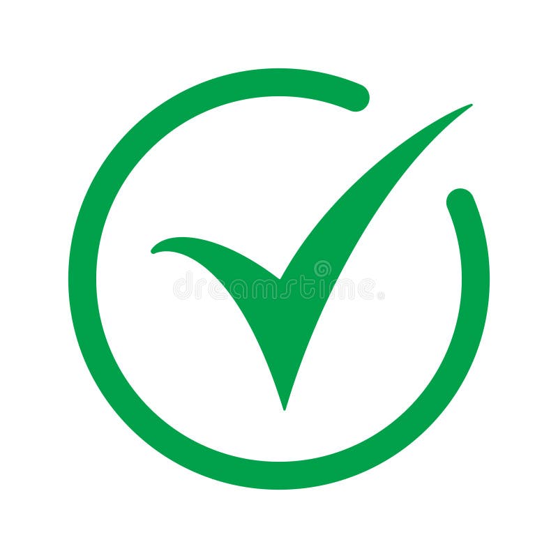 Green Tick Icon Vector Symbol, Checkmark Isolated on White Background ... Green Tick Icon Vector Symbol, Checkmark Isolated on White Background ...