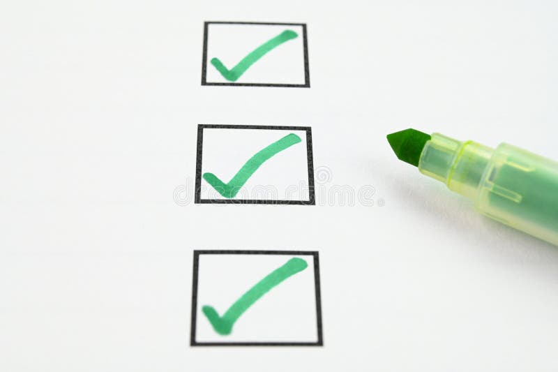 Green tick mark stock photo. Image of feedback, tick - 335562562