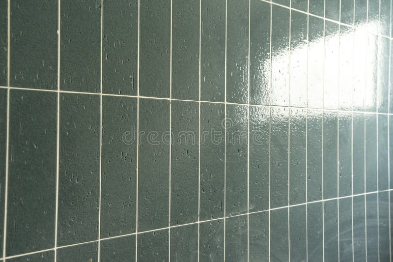 Green Tile Wall Texture Background. Floor Tiles Pattern Stock Photo ...
