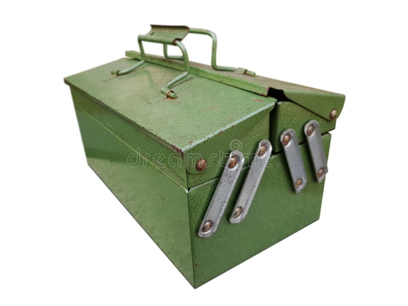 Green Tool Box stock photo. Image of tool, rusty, equipment - 147533044