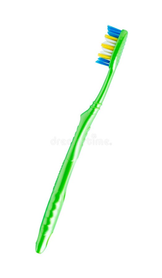 Green toothbrush stock image. Image of colorful, tooth - 37466013