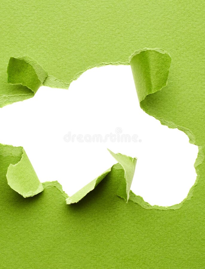 Green torn paper stock photo. Image of backdrop, concept - 58457312
