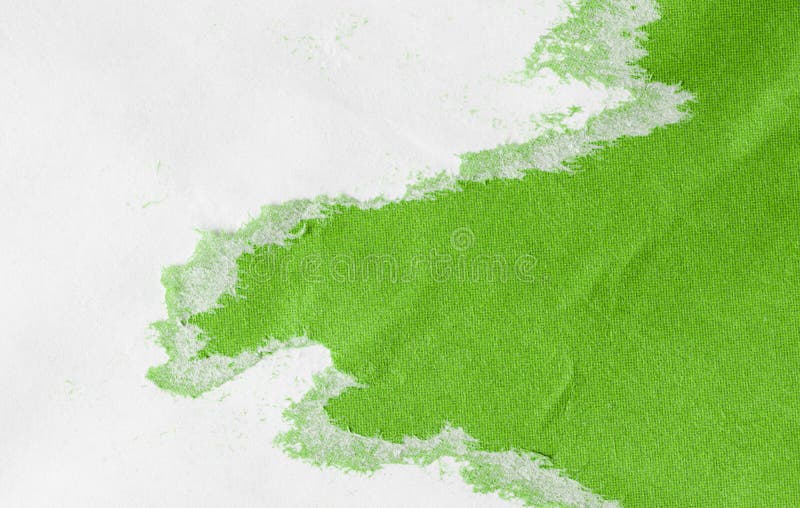 Green torn paper stock photo. Image of billboard, process - 247053676