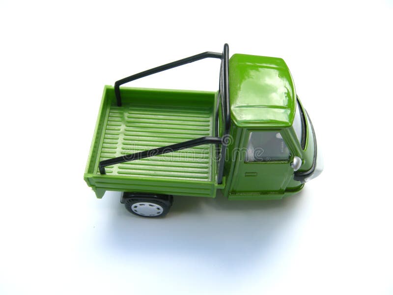 Green toy truck stock photo. Image of machine, metal - 15388436