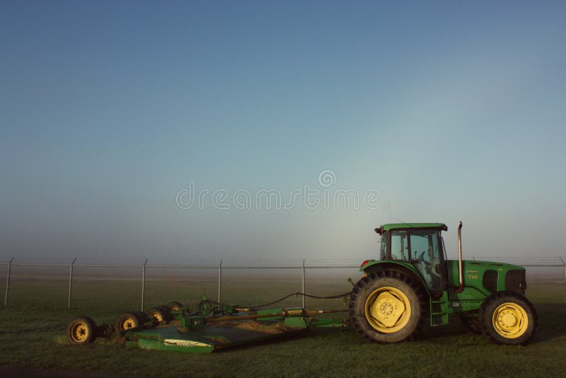 Green Tractor editorial stock photo. Image of green, bush - 51128848