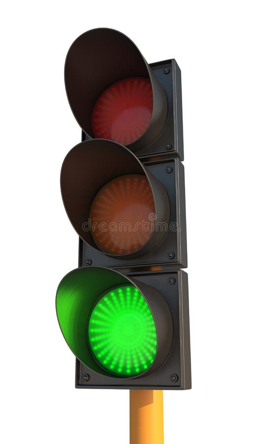 Green Traffic Light Clipart
