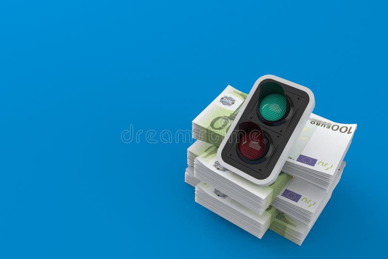 Stack of Traffic Cones stock illustration. Illustration of barricade ...