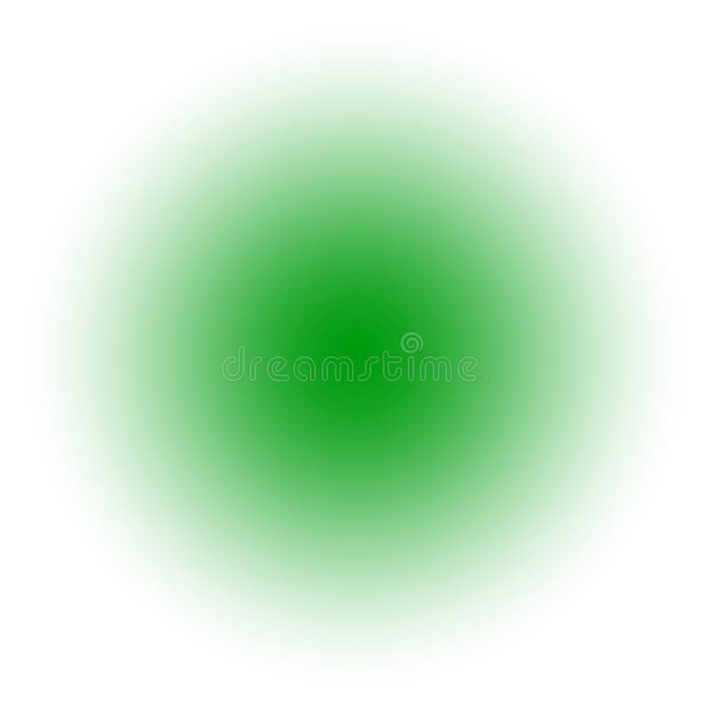 Green Transparent Blur, Green Translucent Round Spot Stock Vector ...
