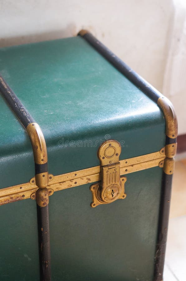 Green treasure close up stock image. Image of container - 217491641