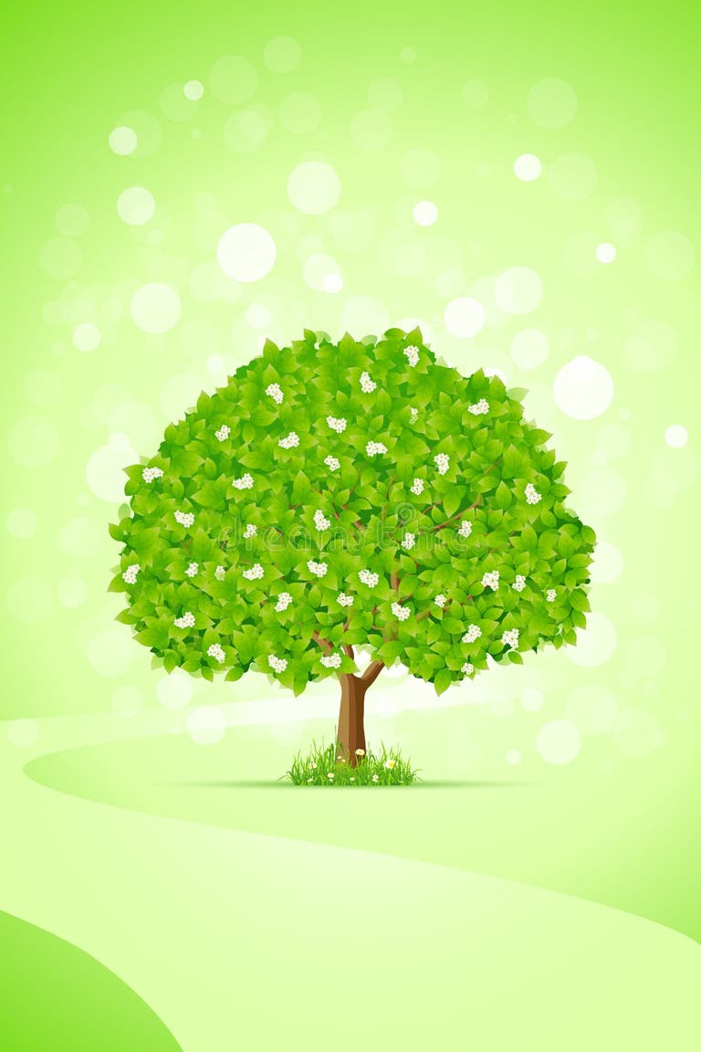 Abstract Green Tree Background Stock Illustrations – 433,555 Abstract ...