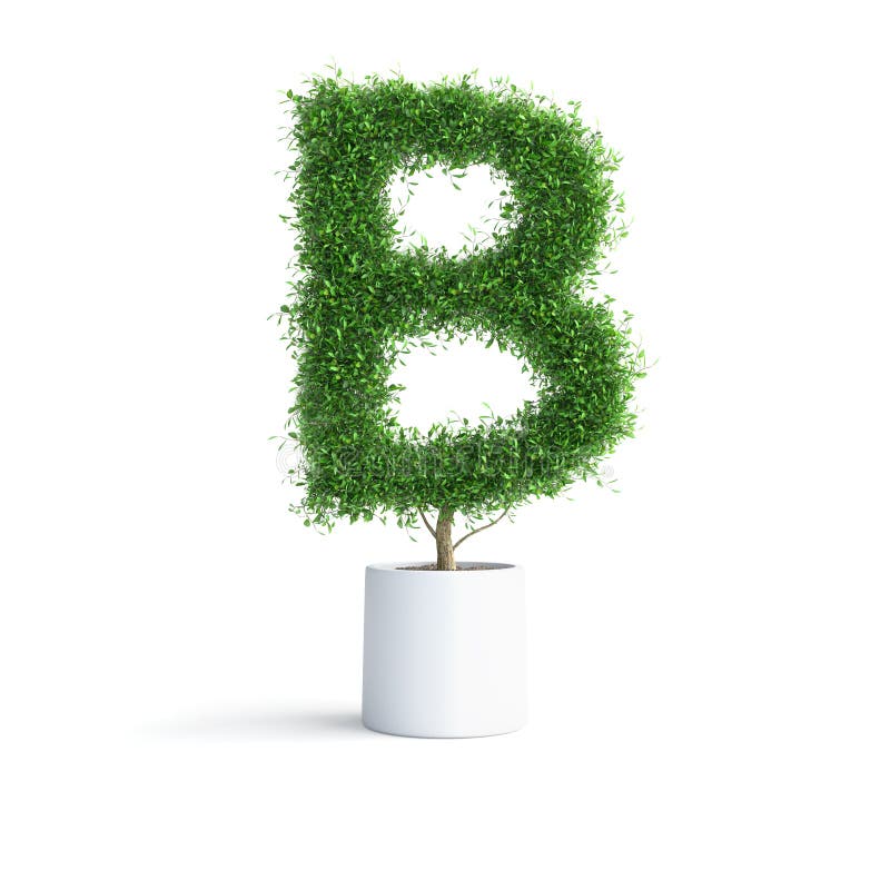 Tree Letter B Stock Illustrations – 783 Tree Letter B Stock ...