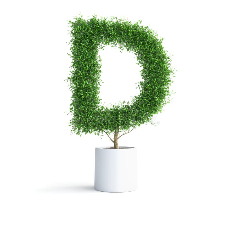 D Tree Isolated Stock Illustrations – 617 D Tree Isolated Stock ...