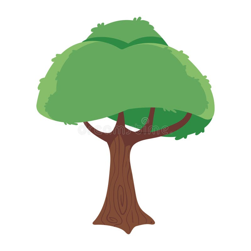 Green tree design stock vector. Illustration of foliage - 290088442