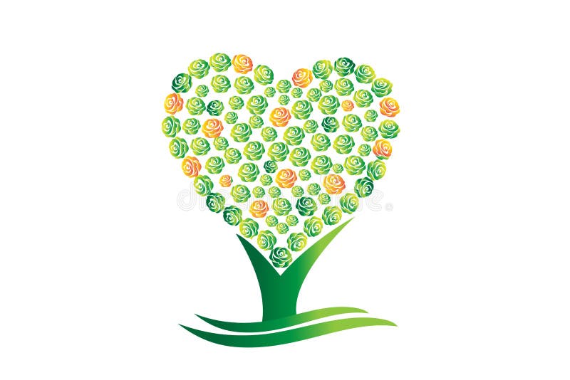 Green Tree People Team Vector Logo Stock Vector - Illustration of ...