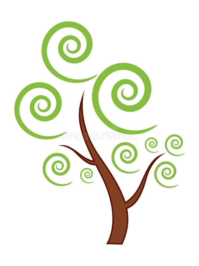 Green Tree icon stock vector. Illustration of object - 23778136