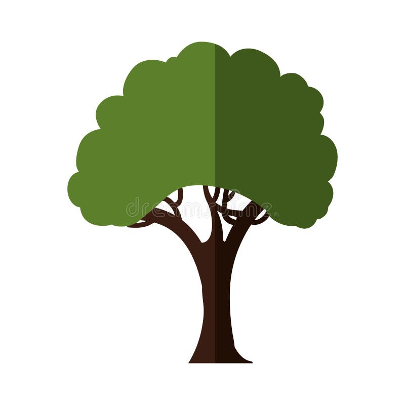 Green Tree Icon. Nature Design. Vector Graphic Stock Vector ...