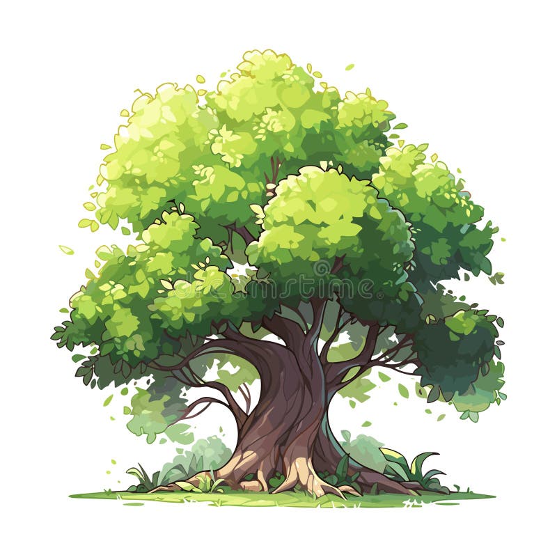 Beautiful Lush Tree Life Drawing Stock Illustrations – 205 Beautiful ...