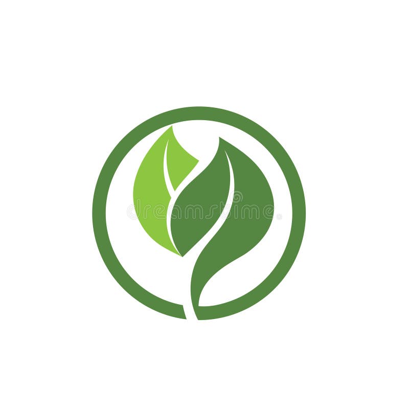 Green Tree Leaf Ecology Nature Logo Element Vector Image Stock Vector ...