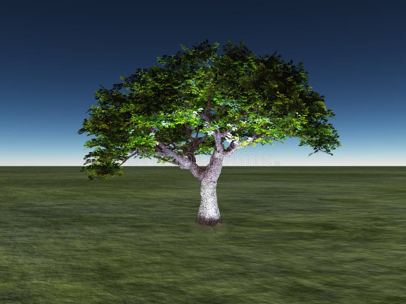 Green tree of Life stock illustration. Illustration of world - 212091191