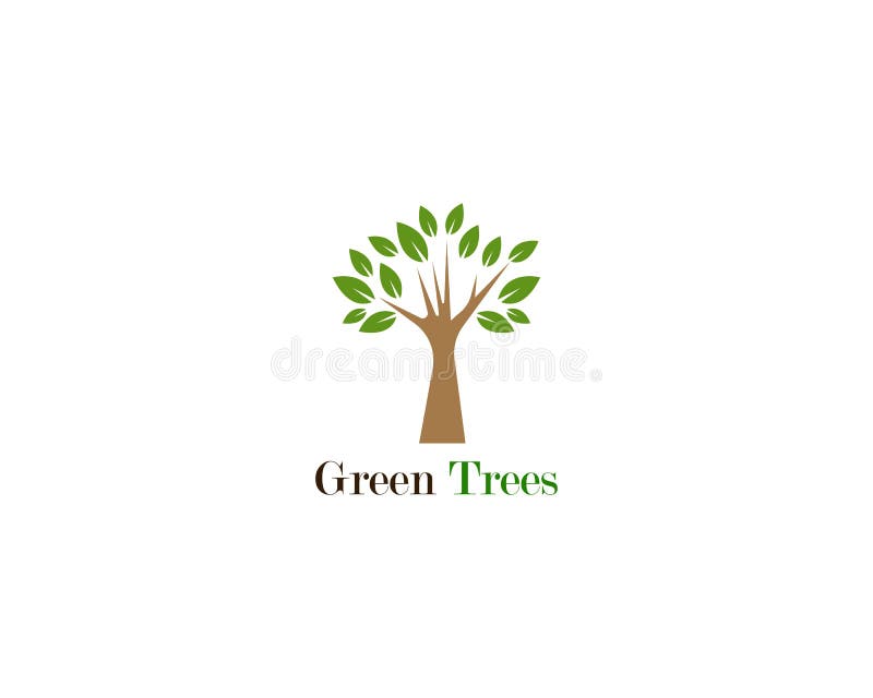 Tree Logo Nature Design Image of Tree Ecology Element Vector Stock ...