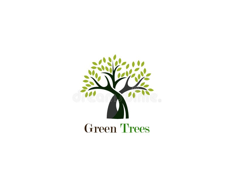 Tree Logo Nature Design Image of Tree Ecology Element Vector Stock ...