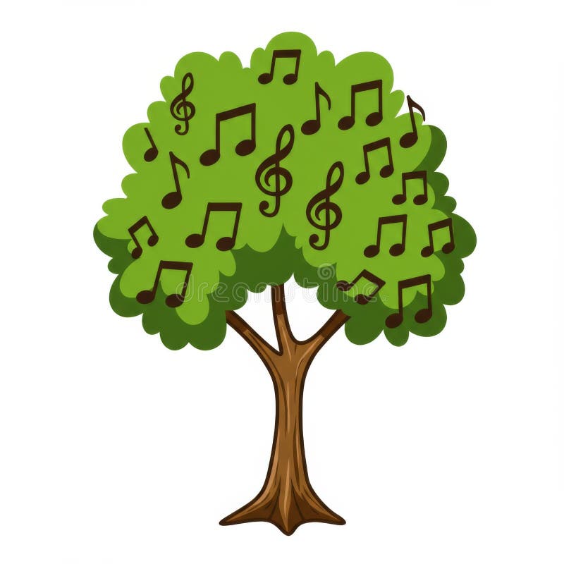 Happy Musical Tree Stock Illustrations – 978 Happy Musical Tree Stock ...