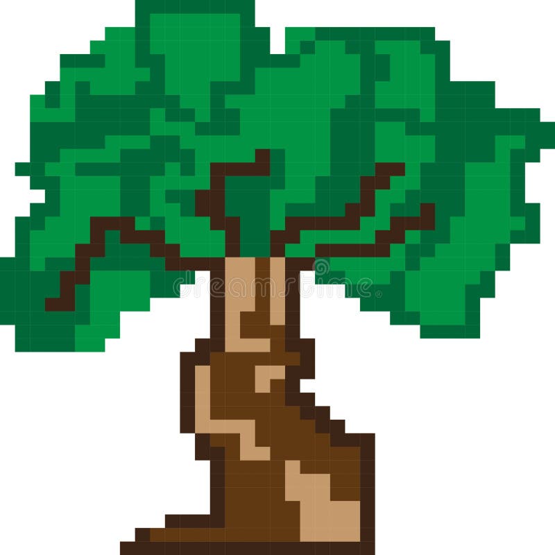 Pixel Fruit Tree Stock Illustrations – 189 Pixel Fruit Tree Stock ...