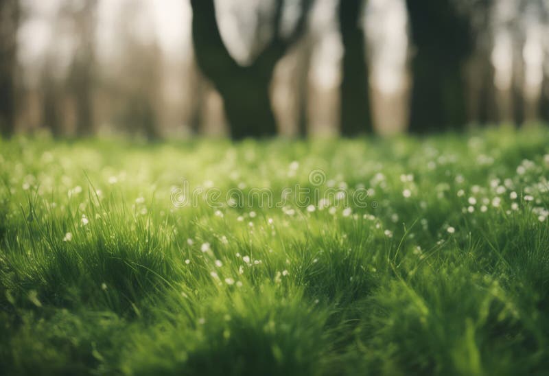 Green Trees Park Grass Spring Nature Landscape Forest Tree Scene Season ...