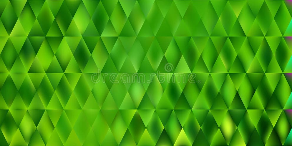Green Triangle Background. Green Diamond Bg. Emerald Backdrop Stock ...
