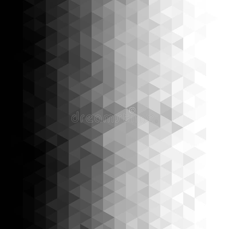 Black Triangle Background. Vector Illustration. Geometric Pattern Stock ...